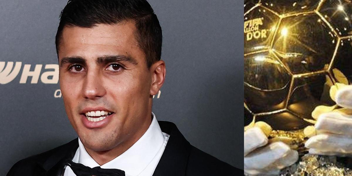 Rodrigo Hernández se quedó con el Balón de Oro 2024 y superó a Vinicius en la votación: España ...