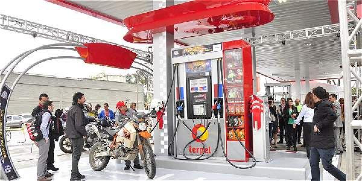 Mercado de las gasolineras en Colombia