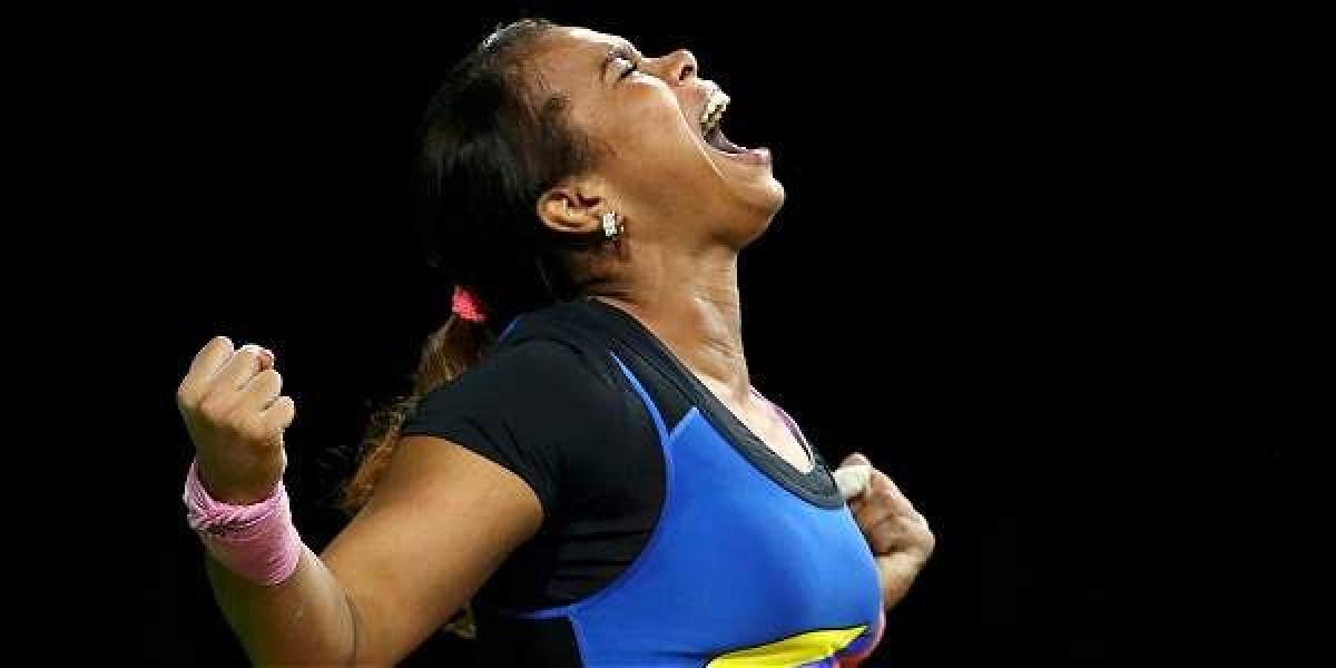 Leidy Solis medalla de plata en Beijing 2008