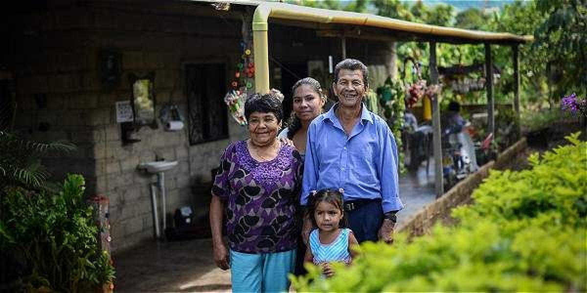 Familias rurales en Colombia