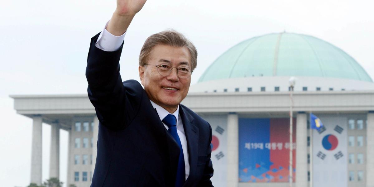 El nuevo presidente de Corea del Sur
