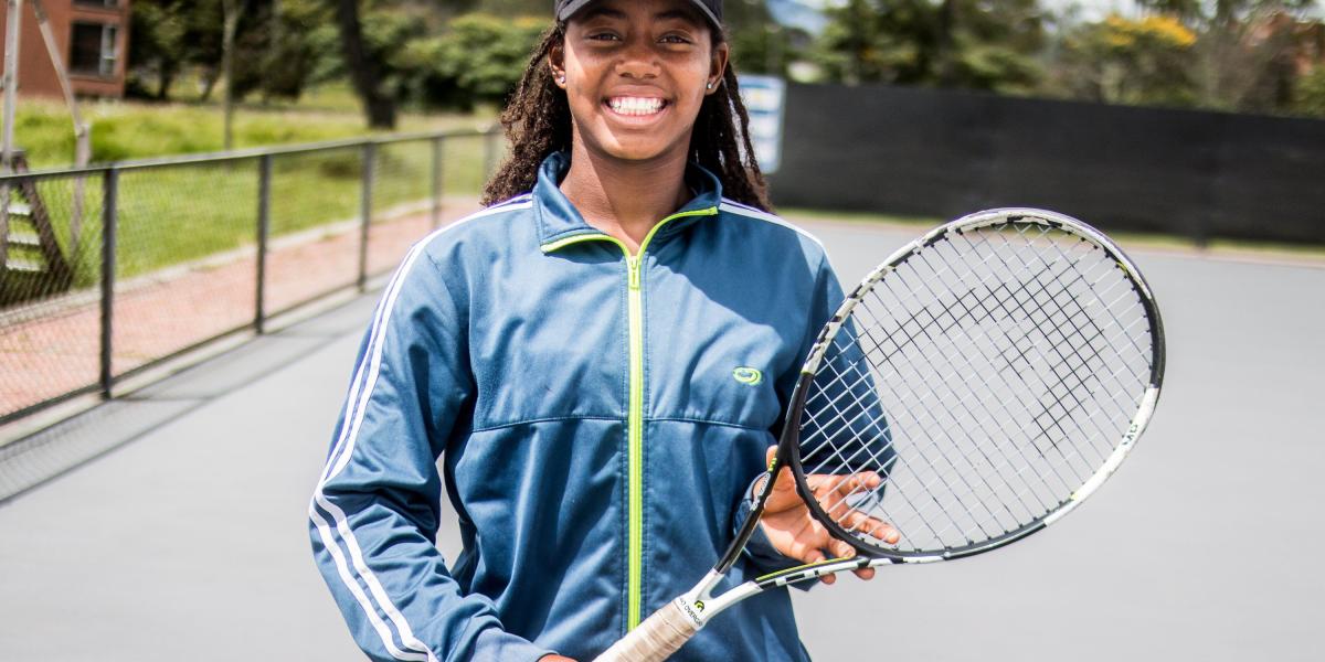 Mariana Manyoma, la promesa del tenis colombiano