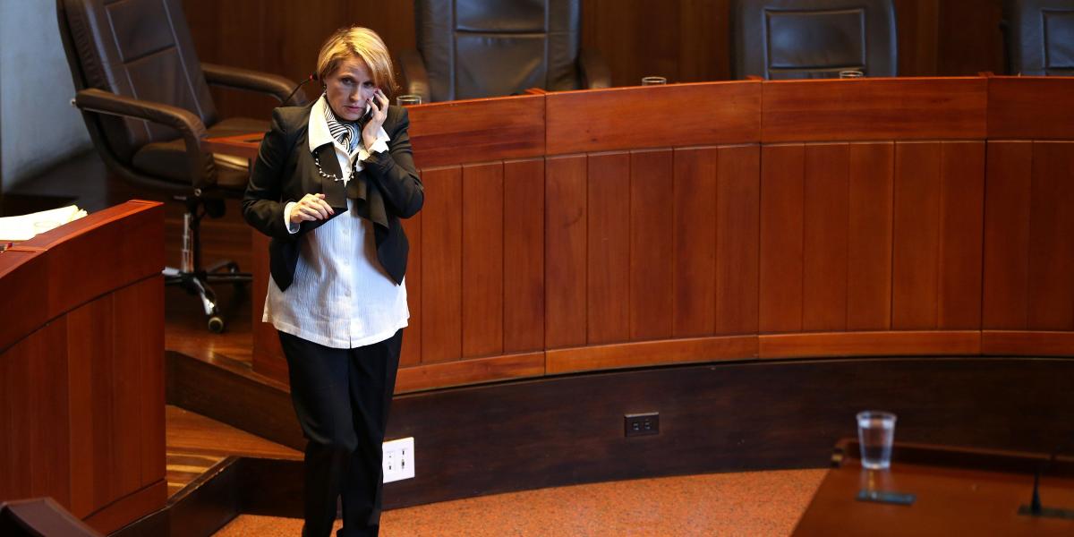 Excontralora Sandra Morelli dice que la Fiscalía pidió excluir todas ...