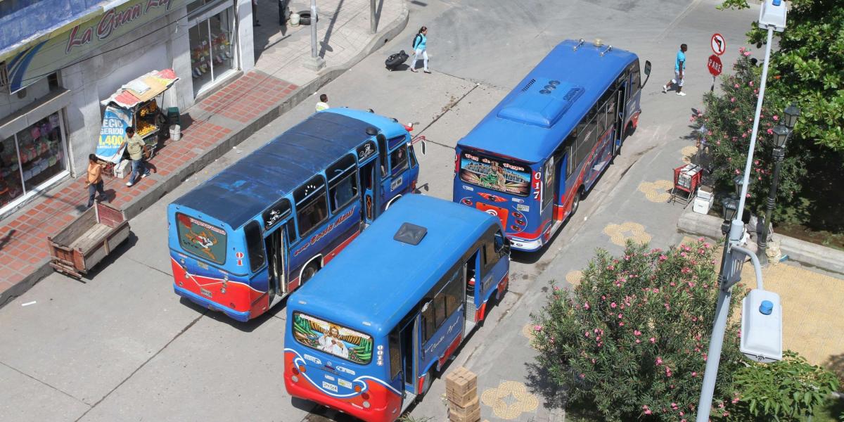 Botón de pánico a buses del Atlántico