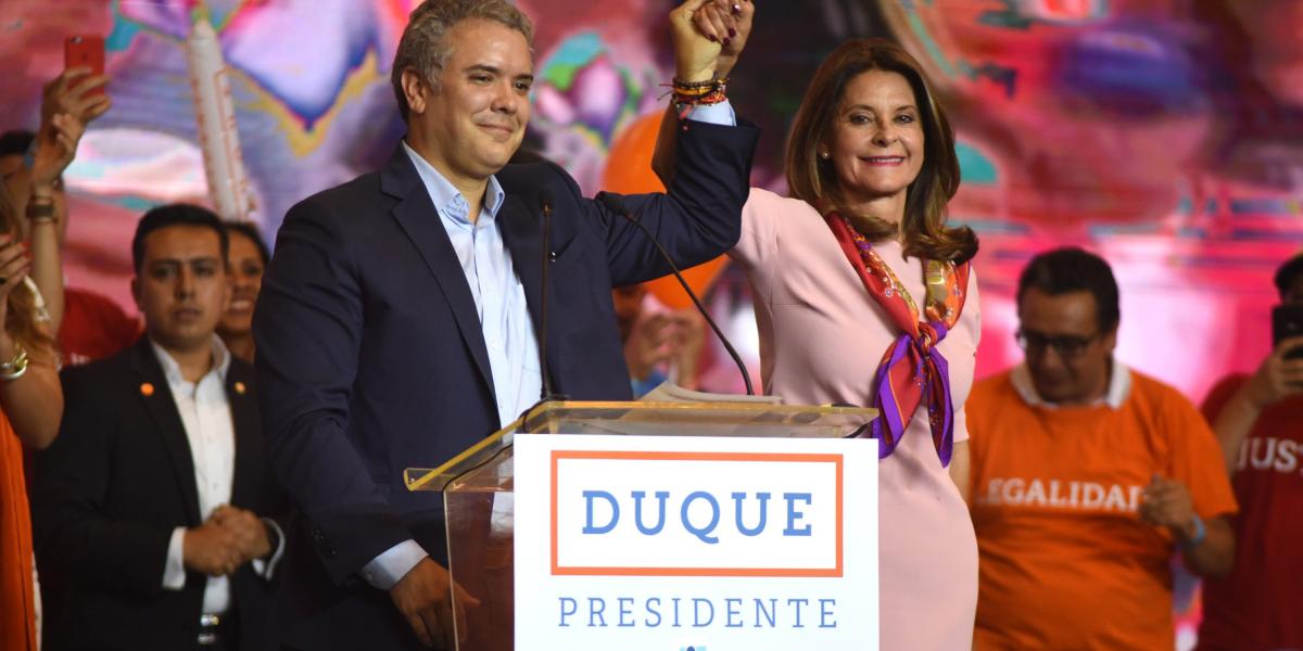 Cómo fue la jornada de Iván Duque en la primera vuelta presidencial