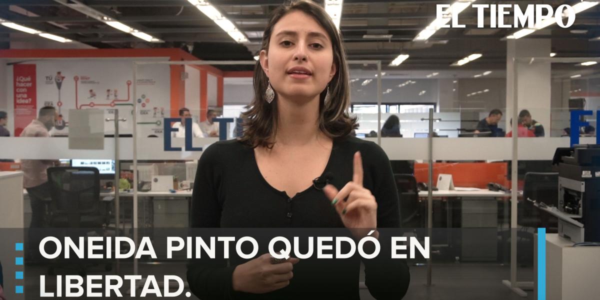 Razones por las que Oneida Pinto quedó en libertad