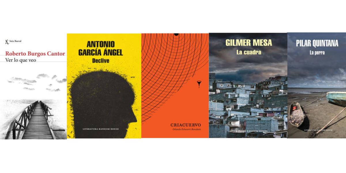 Finalistas del Premio Nacional de Novela Ministerio de Cultura 2018