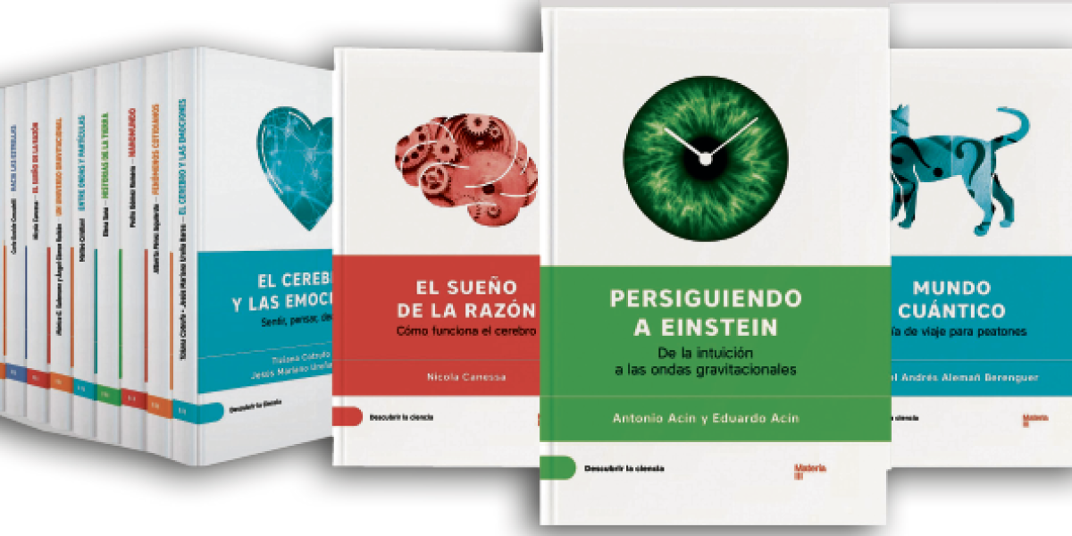 Primer libro de la colección Descubrir la ciencia sobre Albert Einstein