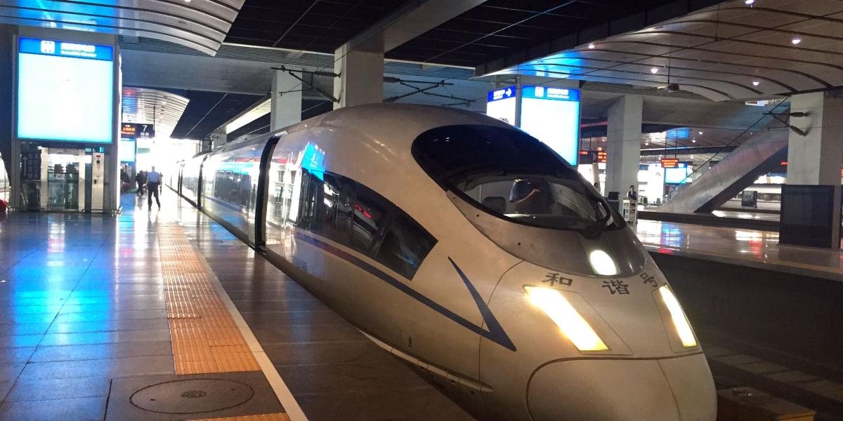 En China está la red ferroviaria más alta de velocidad en el mundo
