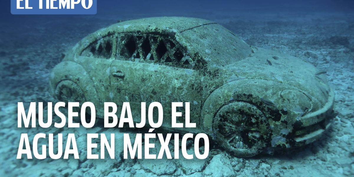 Así es el Musa, un museo subacuático de arte en México