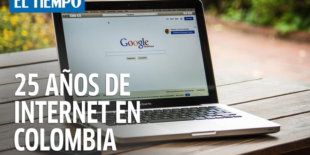 Colombia se conectó a internet hace 25 años