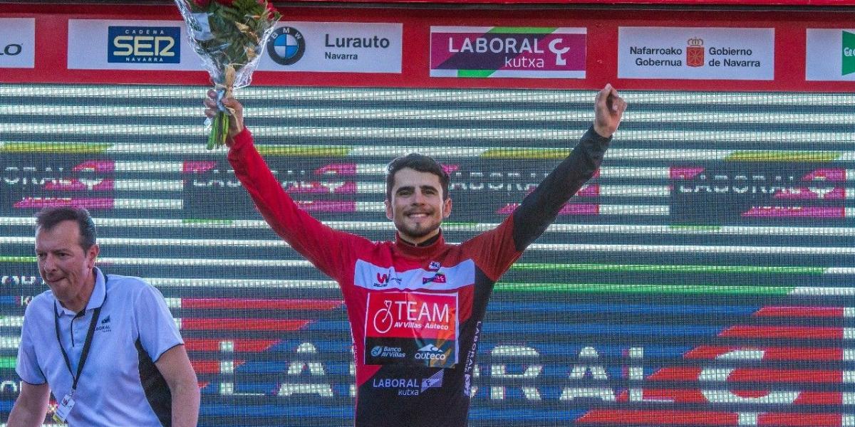 El colombiano Camilo Castro es líder de la Vuelta a Navarra 2019