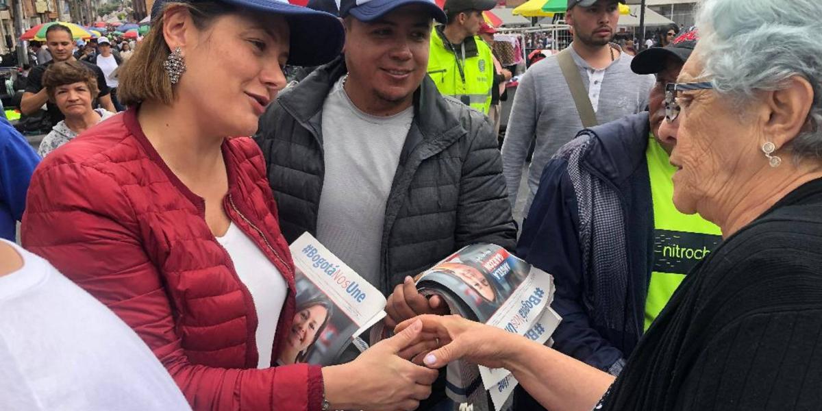 Ángela Garzón habla de su candidatura a la Alcaldía de Bogotá