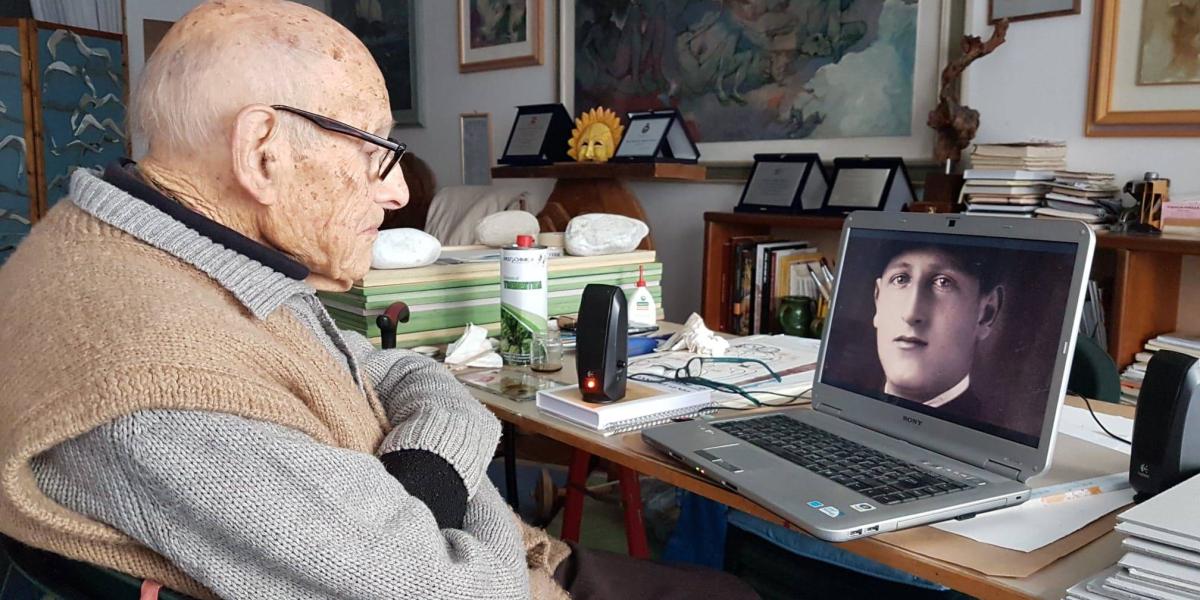 Murió Giorgio Michetti, el youtuber más viejo del mundo, a los 107 años