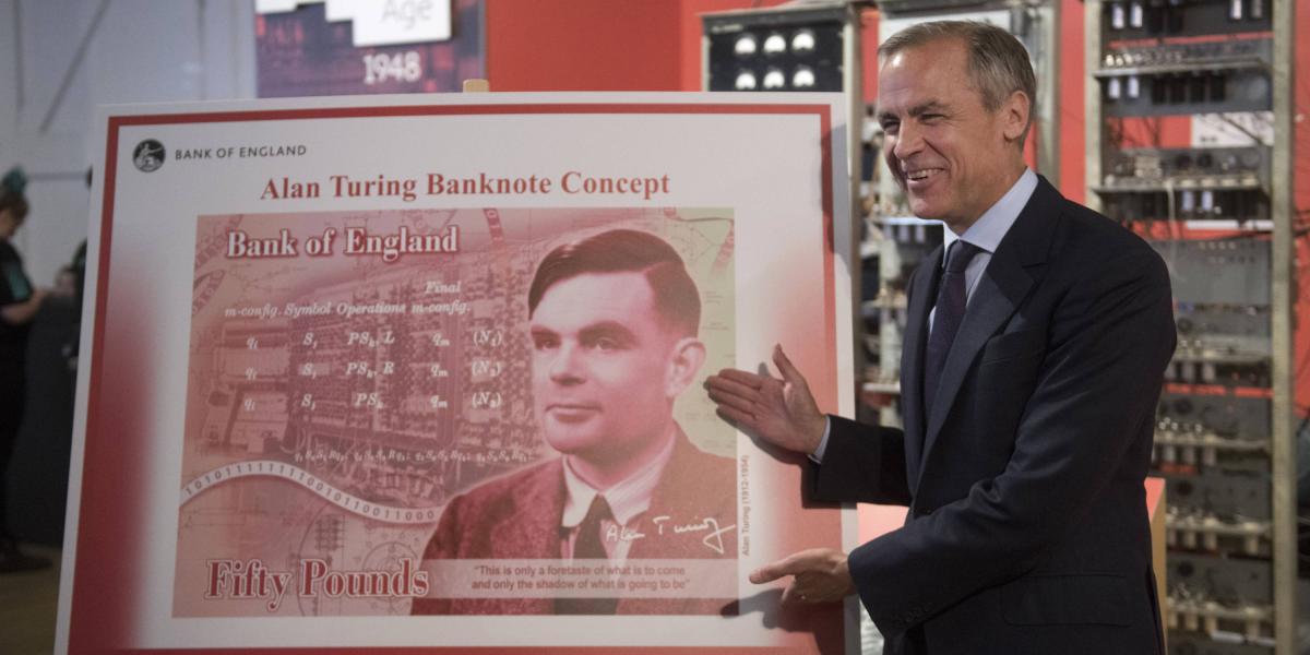 Alan Turing será la cara de los billetes de 50 libras en Reino Unido