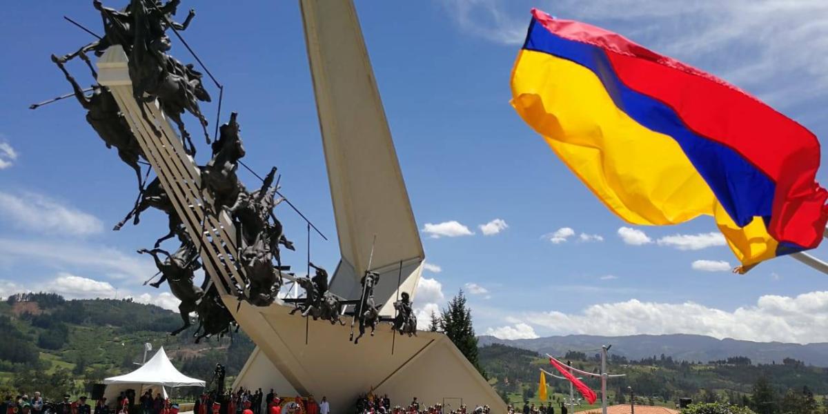 El Gobierno celebró 200 años de la batalla del Pantano de Vargas