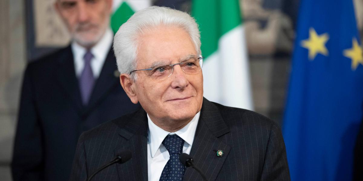 Italia reelige a Sergio Mattarella como presidente