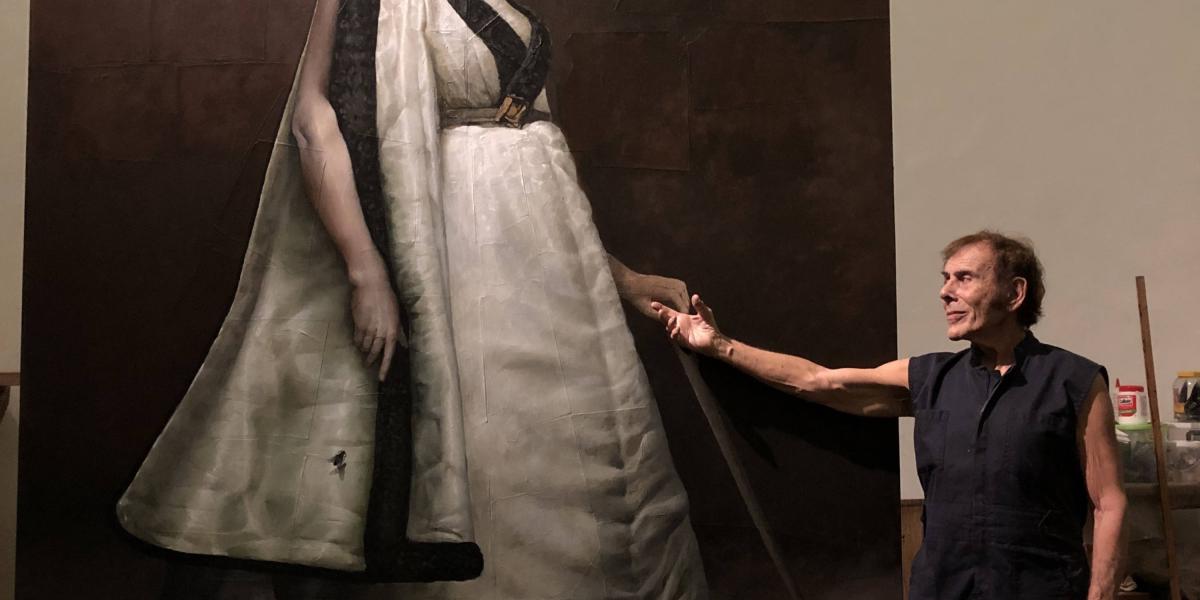 Mas de 60 obras de David Manzur se muestran en el MamBo de Bogotá.