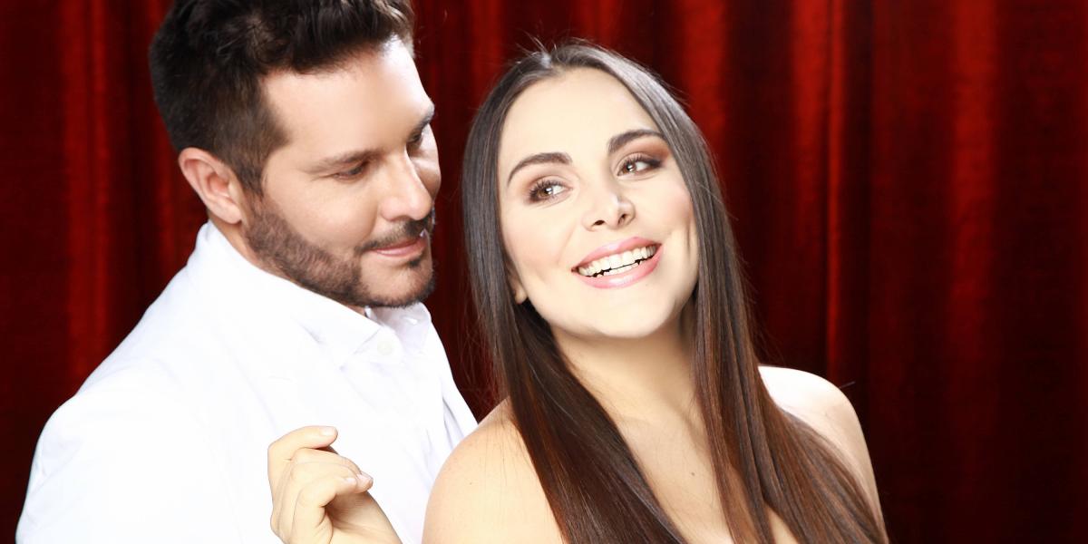 Marcelo Cezán y Michelle Gutty, obra de teatro