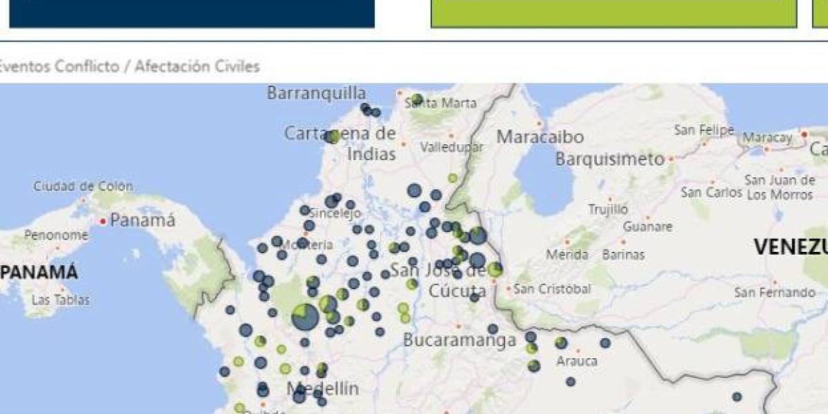 El mapa para monitorear los derechos humanos en la UIA de la JEP
