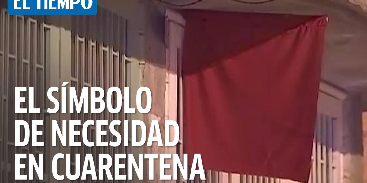 Vuelven los trapos rojos: Símbolo de la necesidad de las familias en ...