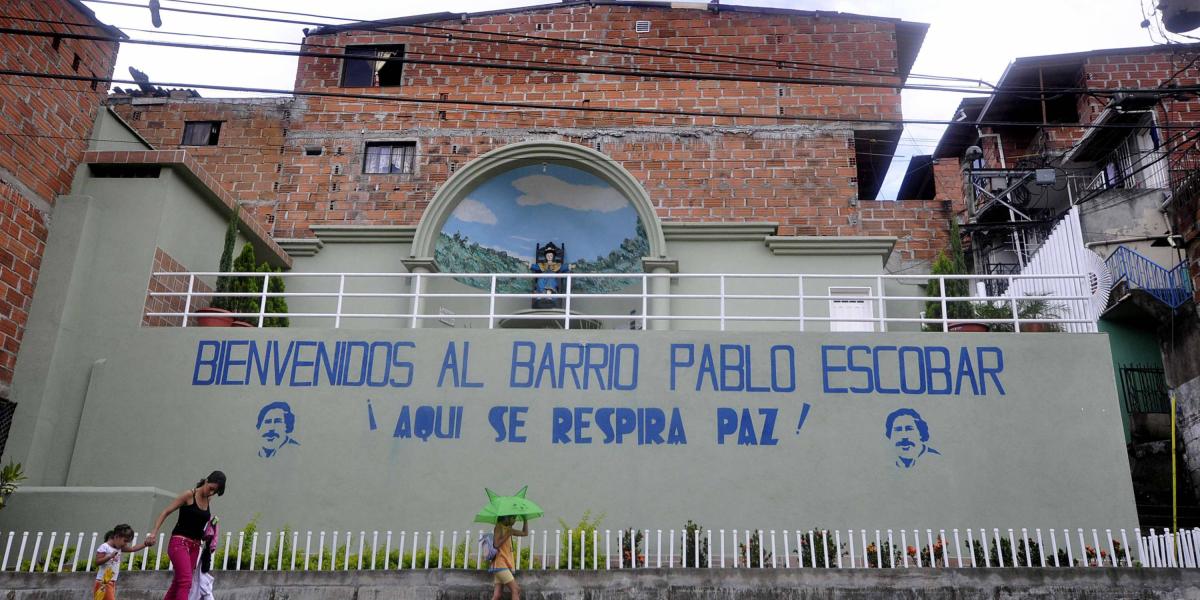 El barrio de Medellín que insiste en que lo llamen ‘Pablo Escobar’