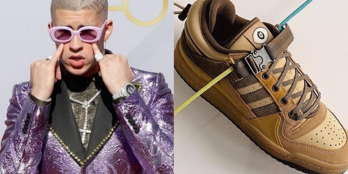 Bad Bunny presentó sus primeros tenis en colaboración con Adidas