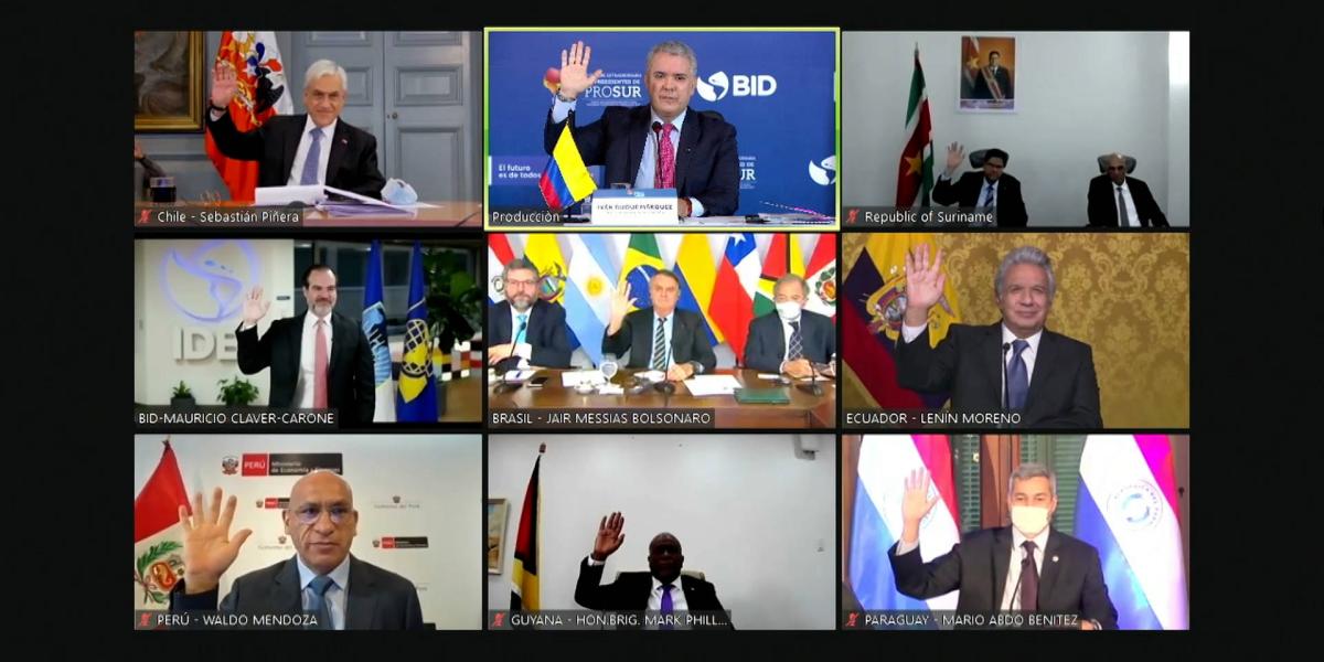 Entérese de qué está pasando en la Asamblea del BID 2021