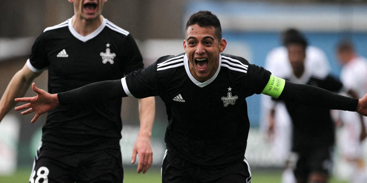 Frank Castañeda: el colombiano estrella en la liga moldava