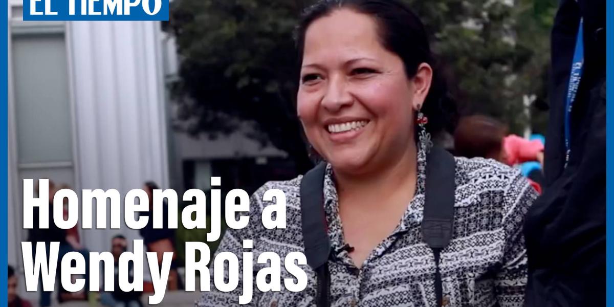 Homenaje a Wendy Rojas, compañera de EL TIEMPO, que murió por covid