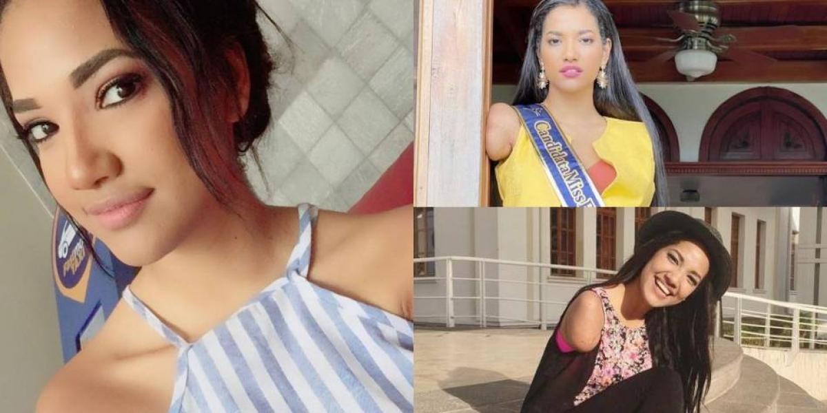 Victoria Salcedo: influencer sin brazos ni pierna quiere ser Miss Ecuador