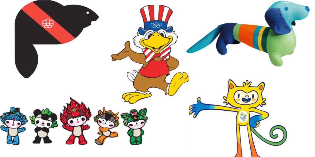 Las mejores mascotas de los Juegos Olímpicos
