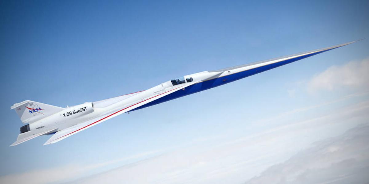 Así construye la Nasa su avión supersónico