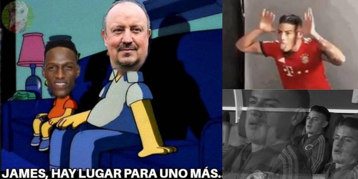 James Rodríguez: memes de su fallido fichaje