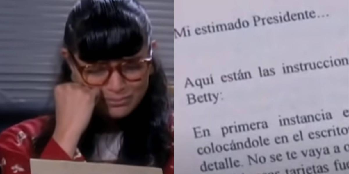 ¿Qué decía la carta en la cual ‘Betty’ descubre el engaño de ‘Armando'?
