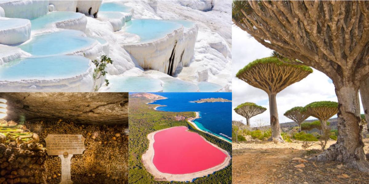 Los lugares más raros y únicos del mundo