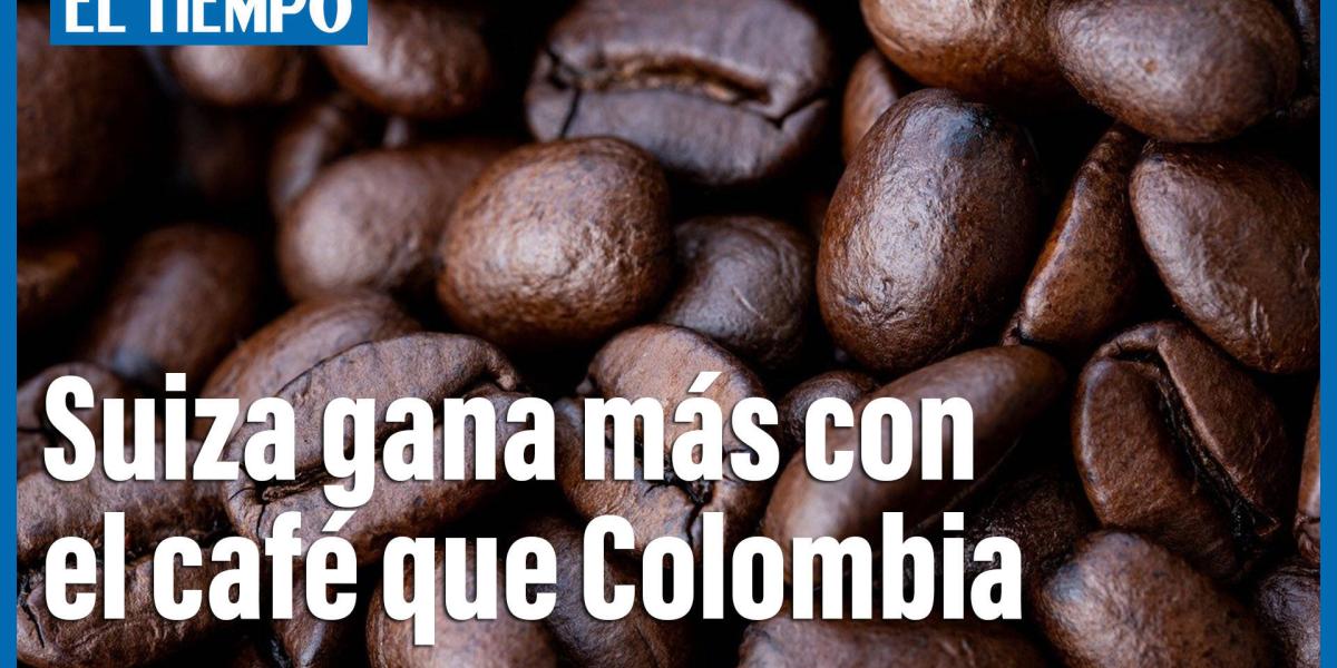 Café: Suiza gana más con el grano que Colombia