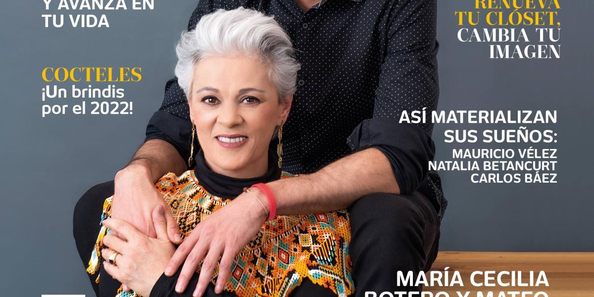 Carrusel: María Cecilia Botero y su hijo en la edición diciembre-enero