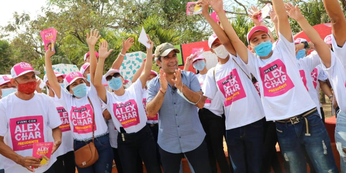 Álex Char comenzó los recorridos de su campaña