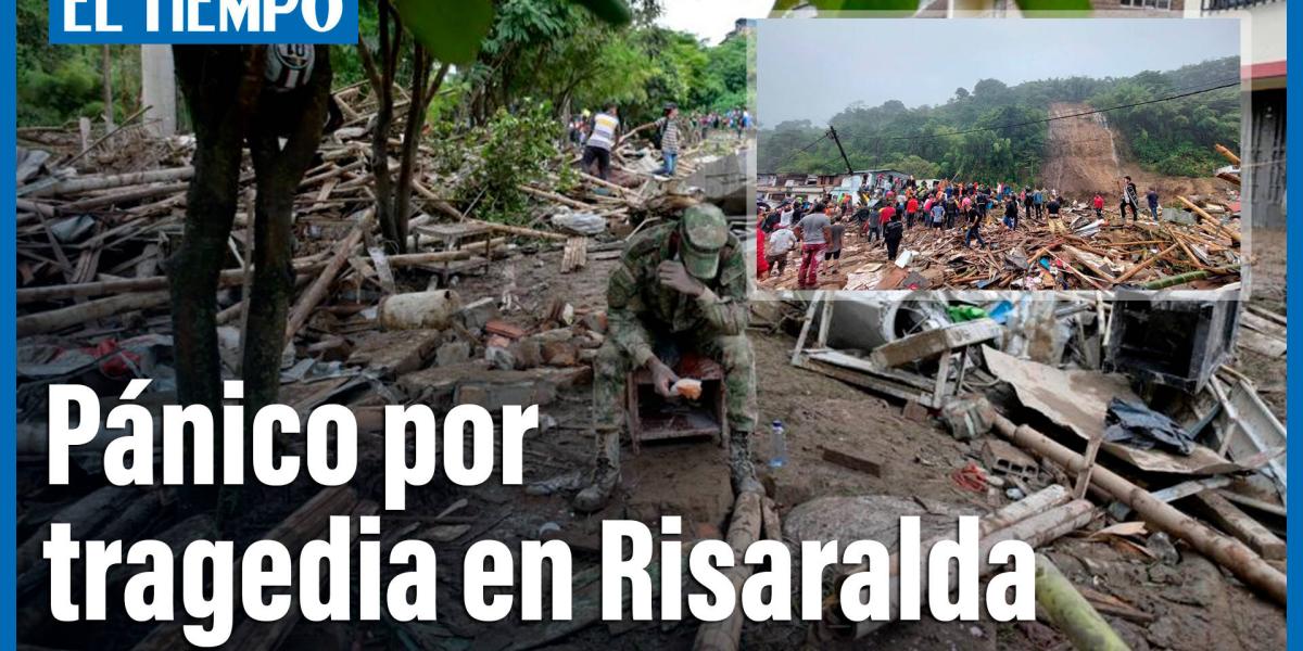 La naturaleza sepultó casas y negocios en Dosquebradas, Risaralda