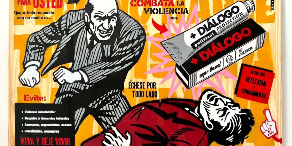 Toxicómano presenta su trabajo más reciente en la galería Otros 360°