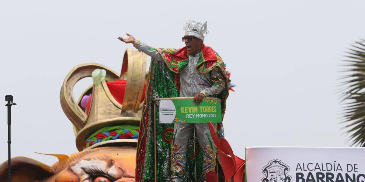 Carnaval de Barranquilla 2022: desfile del Rey Momo