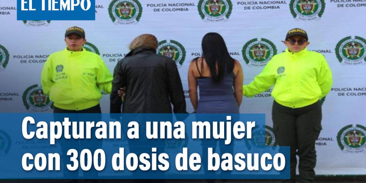 Detienen a una mujer con 300 dosis de bazuco preparado artesanalmente