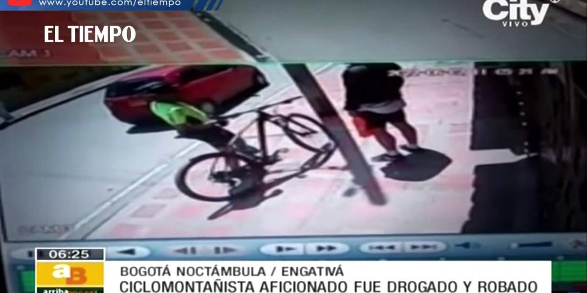 Así están drogando y robando ciclistas en Bogotá