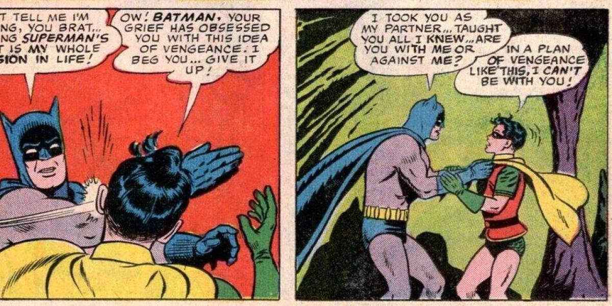 Batman: este es el origen del meme de la cachetada a Robín