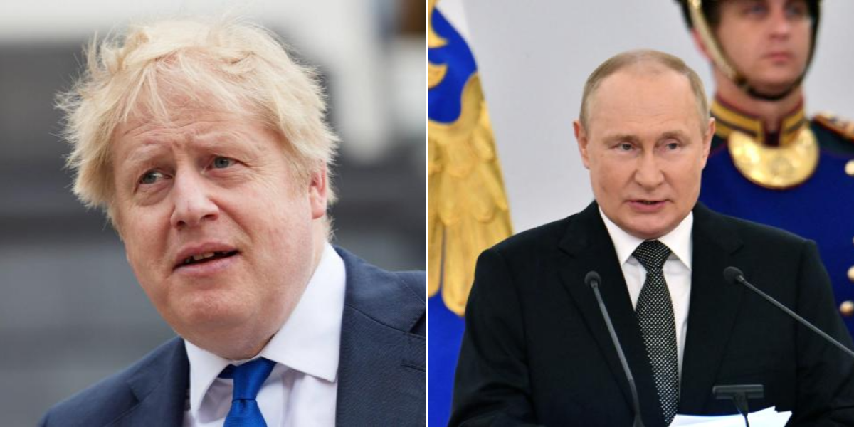 'Un misil tardaría un minuto' le habría dicho Putin a Boris Johnson
