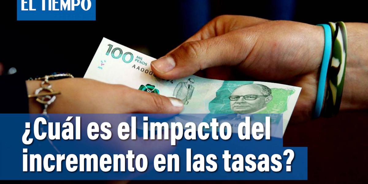 ¿Cuál es el impacto que busca el incremento de tasas de interés a 7,5 %?