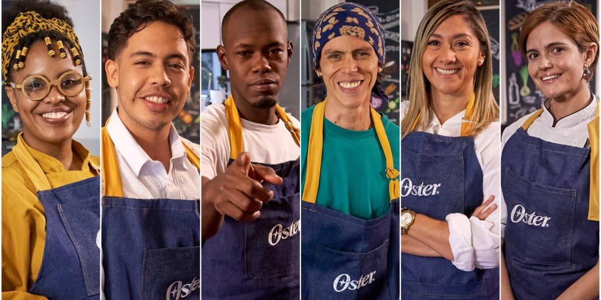 Tres vallecaucanos prepararán sus recetas en el Reto Oster