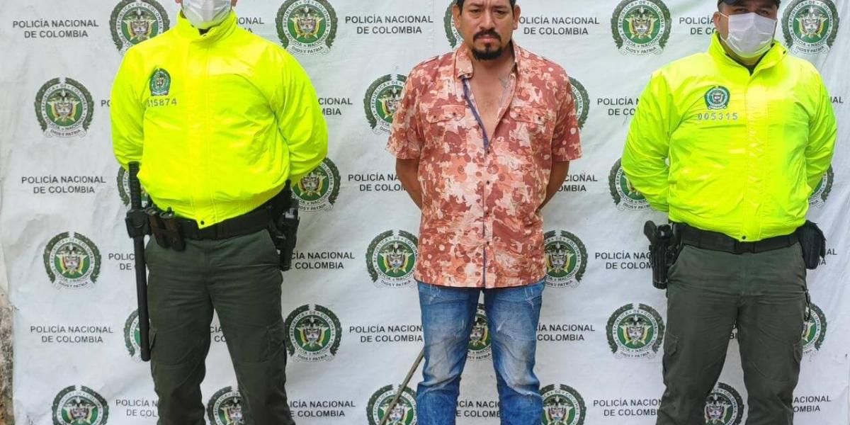 'Pacho Machete', narco del Eje Cafetero, fue capturado por la Dijín