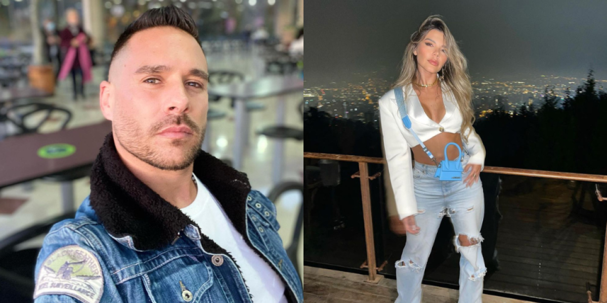 Sebastián Caicedo y Julieth Román de paseo en Medellín